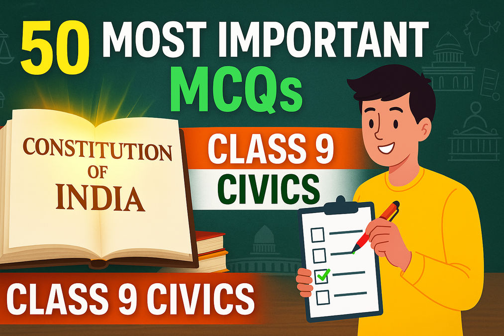 25 Important MCQs on Constitutional Design – Class 9 Civics
